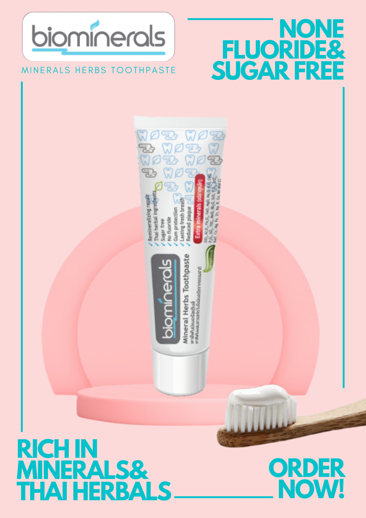 Biominerals | Biominerals Toothpaste